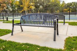 Powder Coated Park Benches - Smith Powder Coating