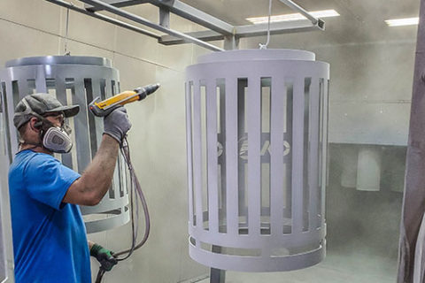 Stardust Silver II Powder Coating - Smith Powder Coating