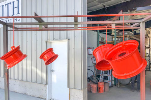 Kubota Orange Powder Coating - Smith Powder Coating