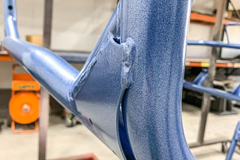 Cosmic Blue Powder Coating - Smith Powder Coating
