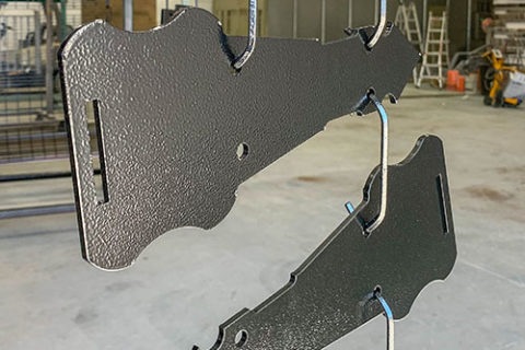 Poly Black Peel Powder Coating - Smith Powder Coating