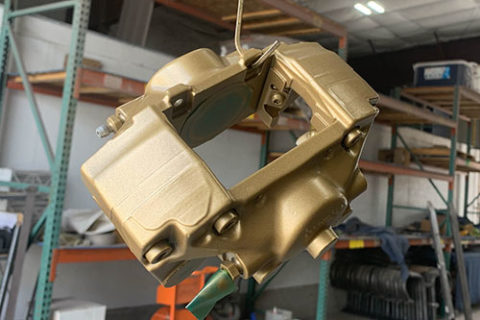 Miners Gold Powder Coating - Smith Powder Coating