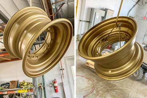 Miners Gold Powder Coating - Smith Powder Coating