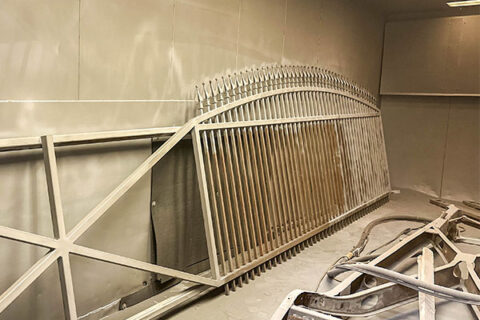 Powder Coated Pool Gates - Smith Powder Coating