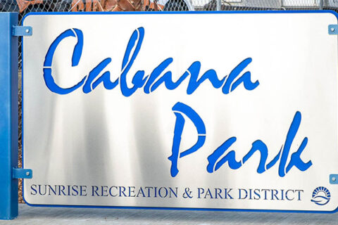 Powder Coated Park Signs - Smith Powder Coating