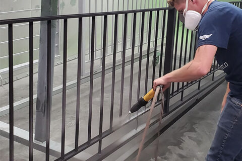 Powder Coated Iron Gates - Smith Powder Coating